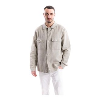 Xacus Homme, Chemises, Vert, Taille: M Shirt Jacket