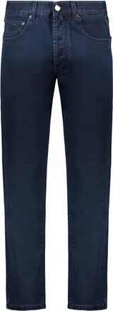 Moorer Klassische Gerades Jeans - - Jeans - Herren - Blau - W34