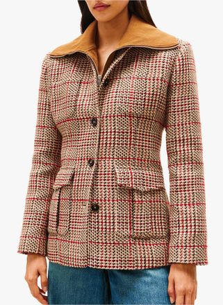 Tommy Hilfiger Blazer droit coupe standard en tweed