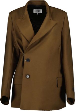 Maison Margiela Damen, Jacken, Braun, 2XSGr&ouml;&szlig;e