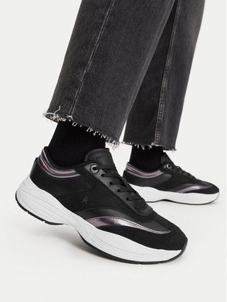Tommy Hilfiger Sneakers Th Modern Sporty Runner Leather FW0FW09590 Schwarz