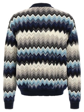 Missoni Mens Multicolor Wool Cardigan Clothing