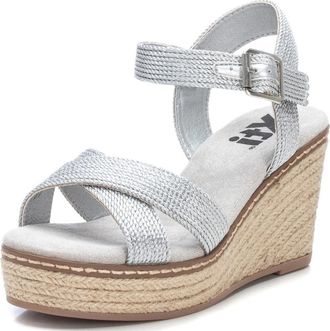 Xti Damen 45173 Keilsandale, Silber, 39 EU