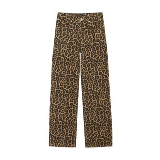 Anine Bing Damen, Hosen, Braun, W26Gr&ouml;&szlig;e