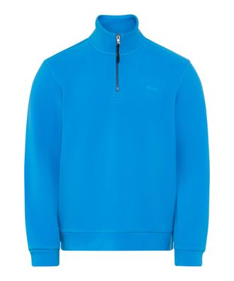 Brax Brax Herren Warm Tec Flannel Fleece Troyer Sweatshirt