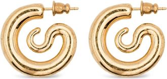 Panconesi Femme, Accessoires, Jaune, Taille: ONE Size Serpent Hoops Extra Small
