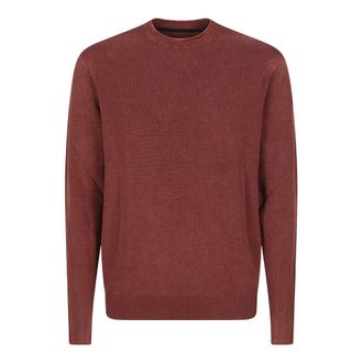 Roberto Ricci Design Pull &agrave; col rond - Homme - Pulls - Rouge - Taille: L