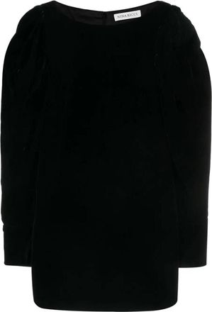 Nina Ricci Knielanges Kleid - Schwarz
