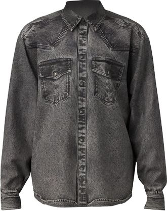 Diesel S-Gils Hemd f&uuml;r Herren (Schwarz/Grau)