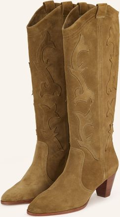 BA&SH Ba&Sh Cowboy Boots Casey gruen