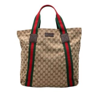 Gucci Sac cabas en toile Pre-owned - Femme - Pre-owned - Beige - Taille: ONE Size