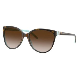 Tiffany & Co. unisex, Accessoires, Brun, Taille: 58 MM Victoria Cat Eye Lunettes de soleil