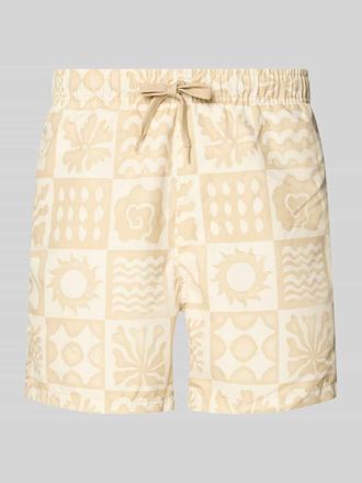 Only & Sons Badehose mit Allover-Muster Modell PRINT