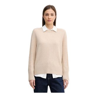 Benetton Pullover aus reinem Kaschmir - - Knitwear - Damen - Beige - M