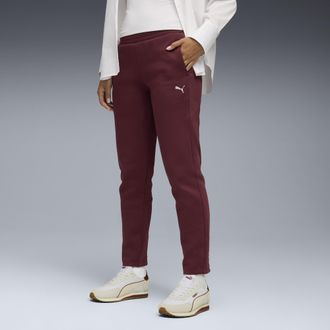 Puma Pantalon de surv&ecirc;tement Evostripe Femme, V&ecirc;tements, Rouge, S