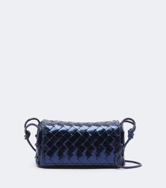 Bottega Veneta Crossbody Bag Notturno aus Leder