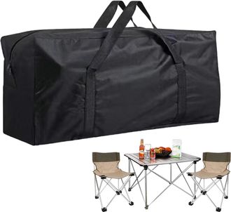 Generic Stuhlaufbewahrung, M&ouml;bel-Organizer, zusammenklappbare Aufbewahrung f&uuml;r St&uuml;hle | M&ouml;bel-Organizer mit Rei&szlig;verschluss mit Griffen, Aufbewahrung von