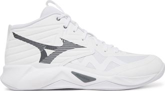 Mizuno Hallenschuhe Mizuno Wave Momentum Pro Mid V1GA2545 Wei&szlig;