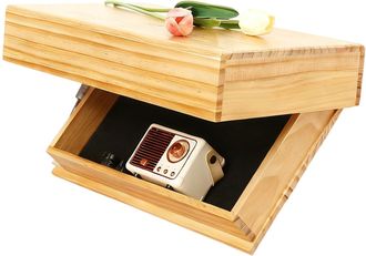 Generic Wandaufbewahrungsregal - Schwebendes Display Schwimmender Organizer - Wand-Display Regale - f&uuml;r Schlafzimmer Zimmer K&uuml;che Bilderrahmen B&uuml;cher Dekorati