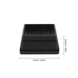 BESPORTBLE 4 St&uuml;ck M&ouml;belerh&ouml;hung M&ouml;belheber aus Verschlei&szlig;festem Material 1 Zoll Bettf&uuml;&szlig;e rutschfest f&uuml;r Sofa Schrank und Waschmaschine Stabile Betterh&ouml;hung f&uuml;r 