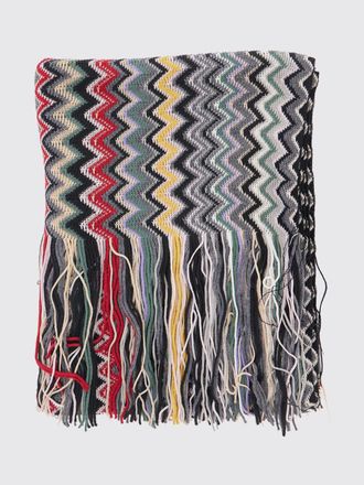 Missoni &Eacute;charpe en m&eacute;lange de laine et viscose &agrave; motif zigzag multicolore