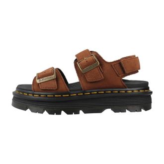 Dr. Martens Femme, Chaussures, Brun, Taille: 39 EU Flat Sandales