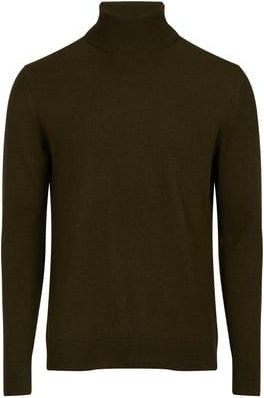 Au Printemps Paris Pull droit col roul&eacute; en cachemire