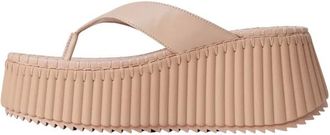 Chlo&eacute; Femme, Chaussures, Beige, Taille: 39 EU Nama Wedge Sandales