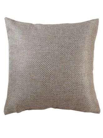 Bel Air Polsterkissen mit Reißverschluss Natte, Wellenoptik, Grau, 45 x 45 cm - 0400050-0002