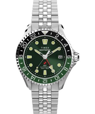 Timex Deepwater Meridian Silber Herren Armbanduhr TW2Y64100