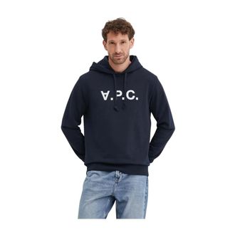 A.P.C. Hoodie Standard Grand VPC - - Sweatshirts & Hoodies - Herren - Blau - 2XS