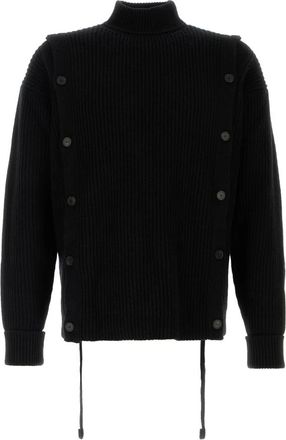 SETCHU Setchu, Homme, Pulls, Noir, Taille: M Button Jumper