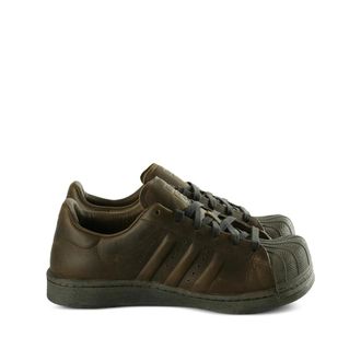 adidas Femme, Sport, Brun, Taille: 35 EU Superstar Vacuum Lea Baskets