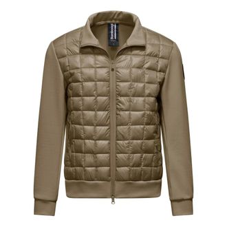Bomboogie Homme, Vestes, Brun, Taille: 3XL Veste bimati&egrave;re en nylon et maille