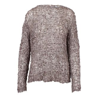 Christian Wijnants Femme, Blouses et Chemises, Multicolore, Taille: 40 FR Haut Tricot Transparent en Fil Tiss&eacute;