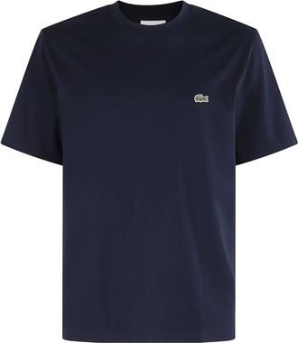 Lacoste Homme, Tops, Bleu, Taille: S T-Shirt en coton