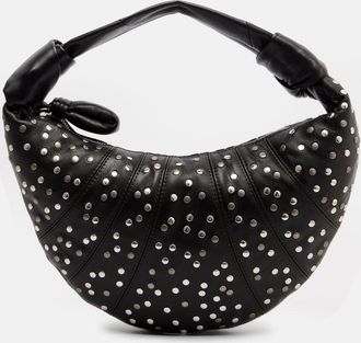 Christophe Lemaire Schultertasche Croissant Large aus Leder