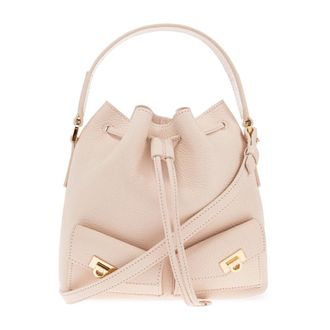 Ferragamo Femme, Sacs, Rose, Taille: ONE Size Sac Seau Multipoche