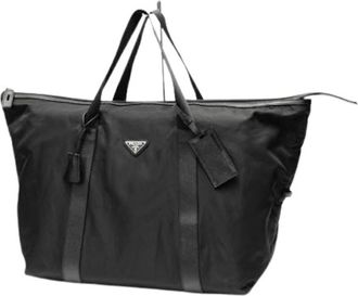Prada Pre-owned Vintage Boston Bag - Femme - Pre-owned - Noir - Taille: ONE Size