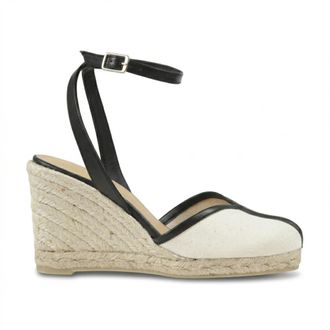Castaner Femme, Chaussures, Blanc, Taille: 37 EU Cecilia Wedge