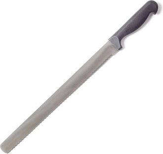 Decora 0271010 KÜCHENMESSER MIT WELLENSCHLIFF KLINGE 30 CM, Stahl