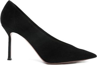 Aquazzura Femme, Chaussures, Noir, Taille: 37 EU Voltaire Pump 85