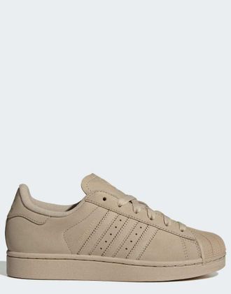 adidas Originals Superstar II - Chaussures - Taupe kaki/taupe kaki-Vert