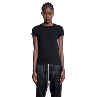 Rick Owens Cropped Level T in Classic Cotton Jersey