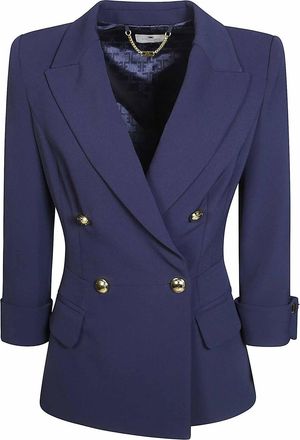 Elisabetta Franchi Blazer - Bleu