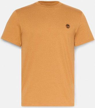 Timberland Dunstan River Kurzarm-T-Shirt f&uuml;r Herren in Gelb, Herren, Gelb, Gr&ouml;&szlig;e