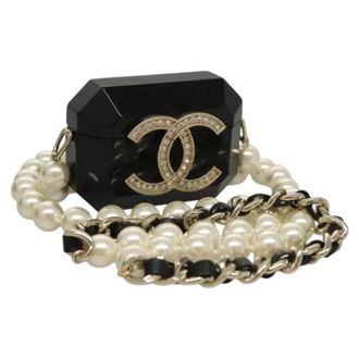 Chanel Pre-owned Plastik chanel-taschen - - Pre-owned - Damen - Schwarzk - ONE SIZE