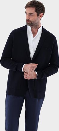 van Laack Strick-Blazer aus Air Cotton