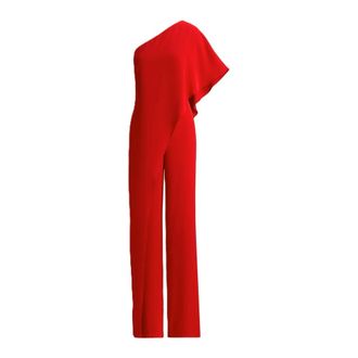 Ralph Lauren April Jumpsuit Silky GGT 154 - - Jumpsuits & Playsuits - Damen - Rot - 3XS