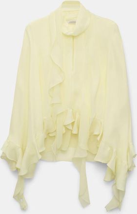 Dorothee Schumacher Cape Bluse mit abnehmbarem Schal-Detail